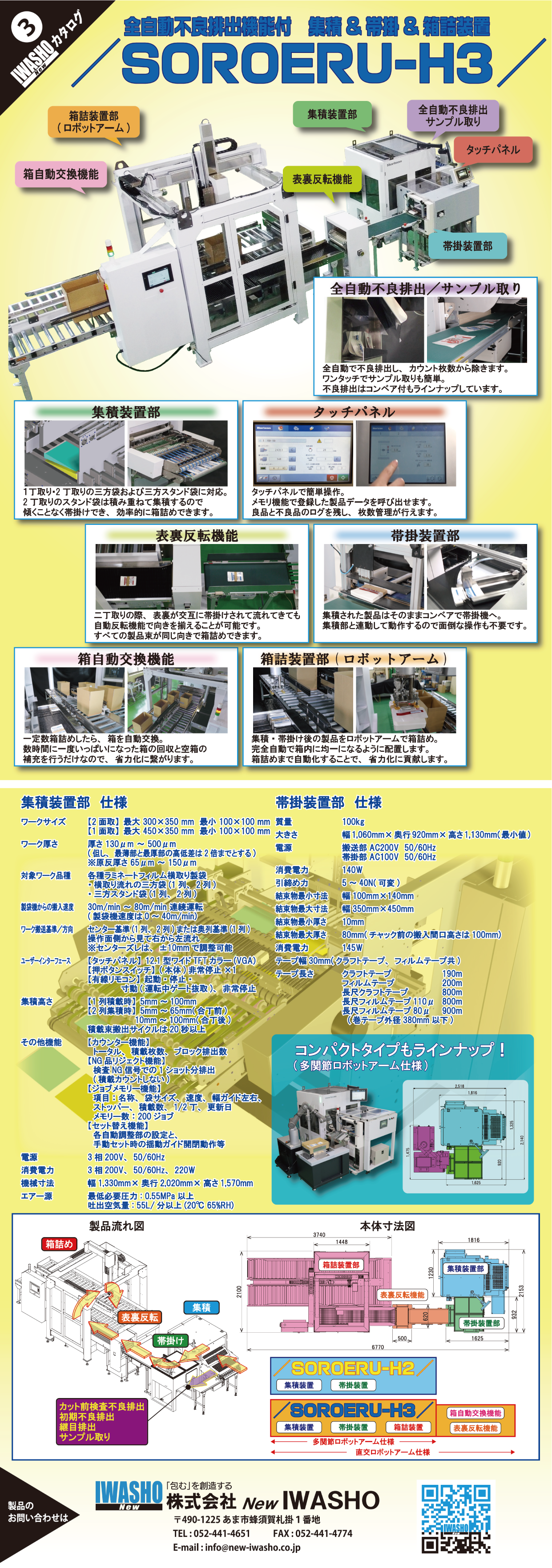 SOROERU-H3 | 株式会社 New IWASHO
